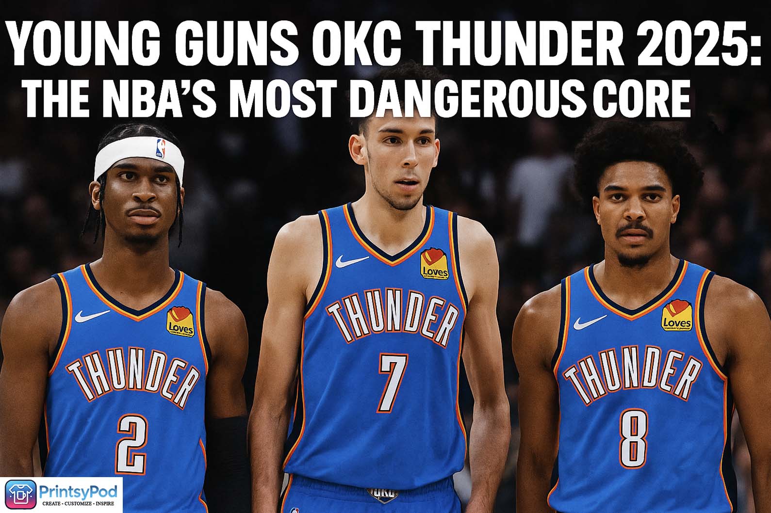 Young Guns OKC Thunder 2025: The NBA’s Most Dangerous Core - Printsypod